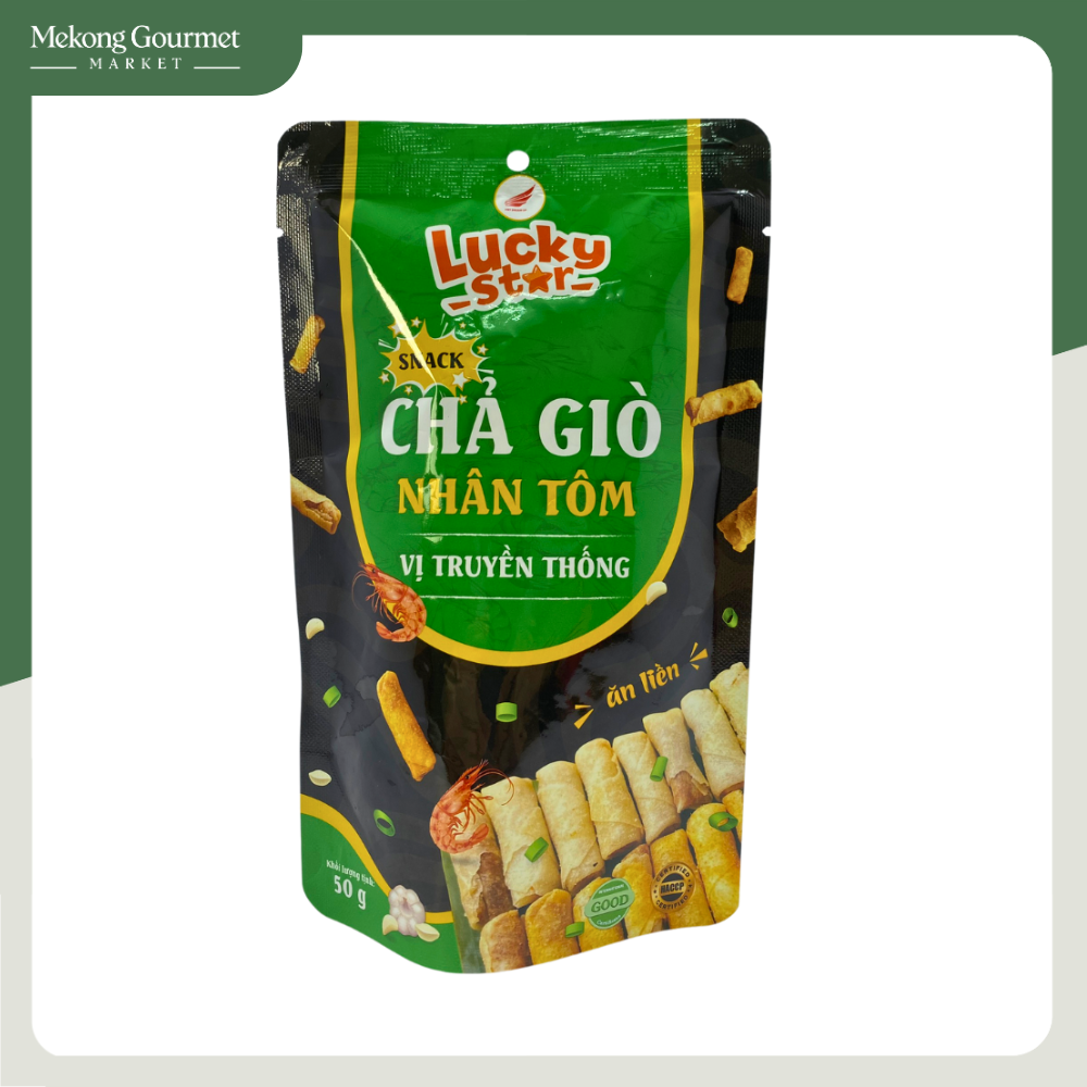 Chả giò nhân tôm Lucky Star - Vị truyền thống 50g – MekongGourmet
