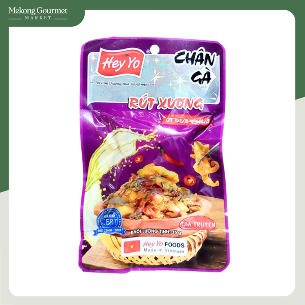 Chân gà rút xương vị dưa chua HeyYo 35g – MekongGourmet