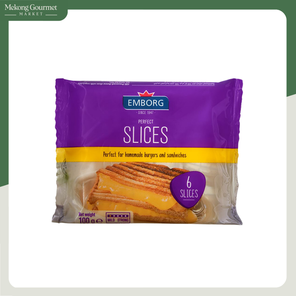 Lát thực phẩm chế biến Perfect Slices Emborg 100g – MekongGourmet