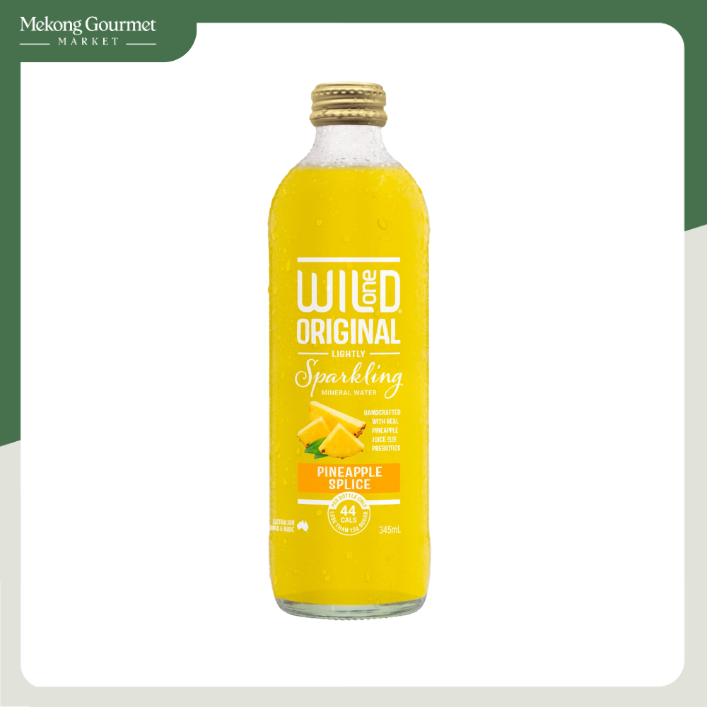 Nước dứa Organic có gas Wild One 345ml – MekongGourmet