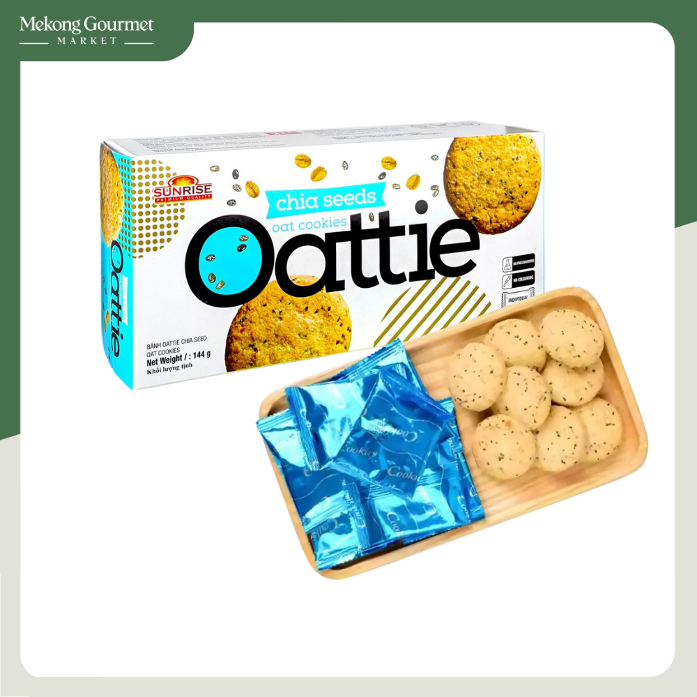 Bánh Yến mạch hạt chia Oattie 144g – MekongGourmet