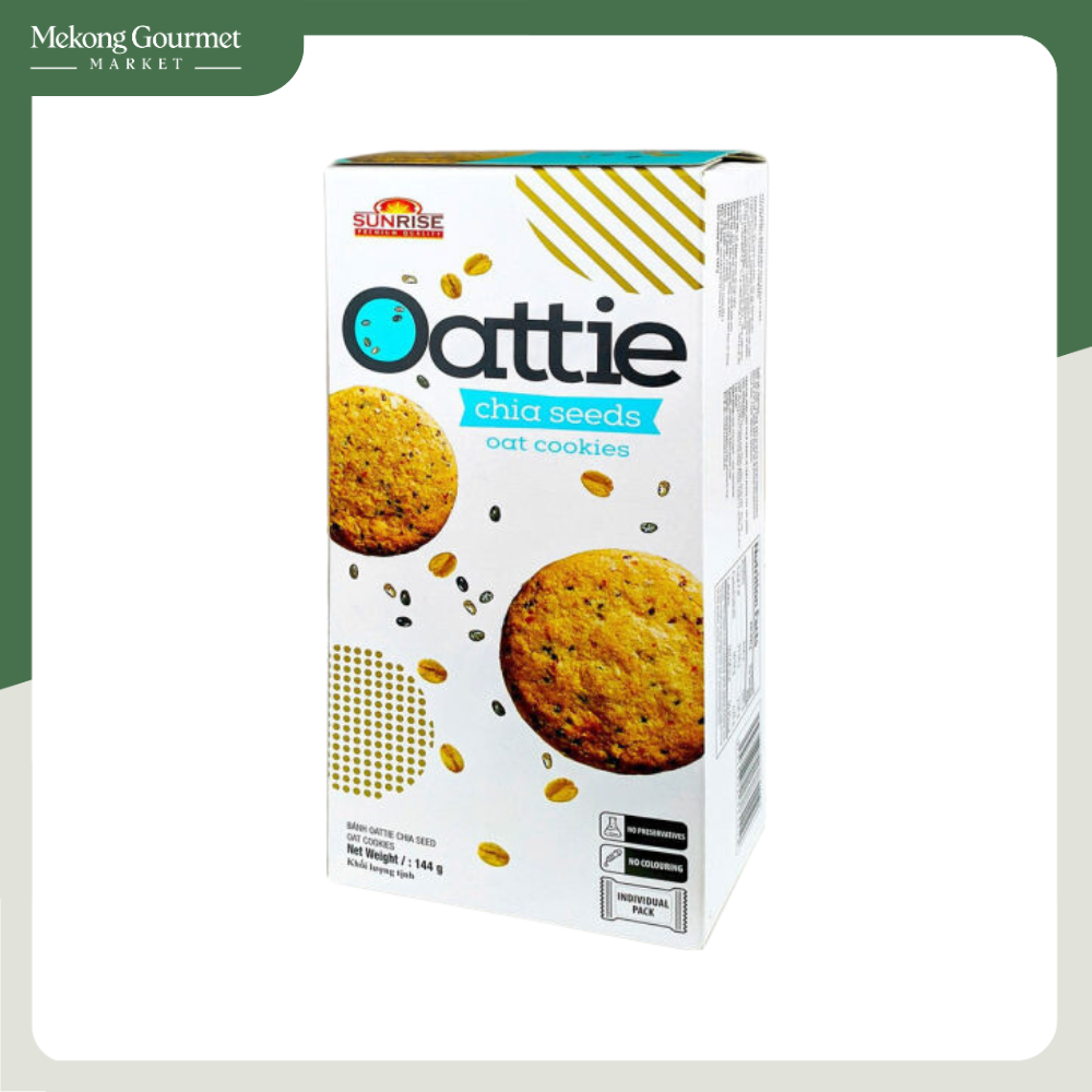 Bánh Yến mạch hạt chia Oattie 144g – MekongGourmet