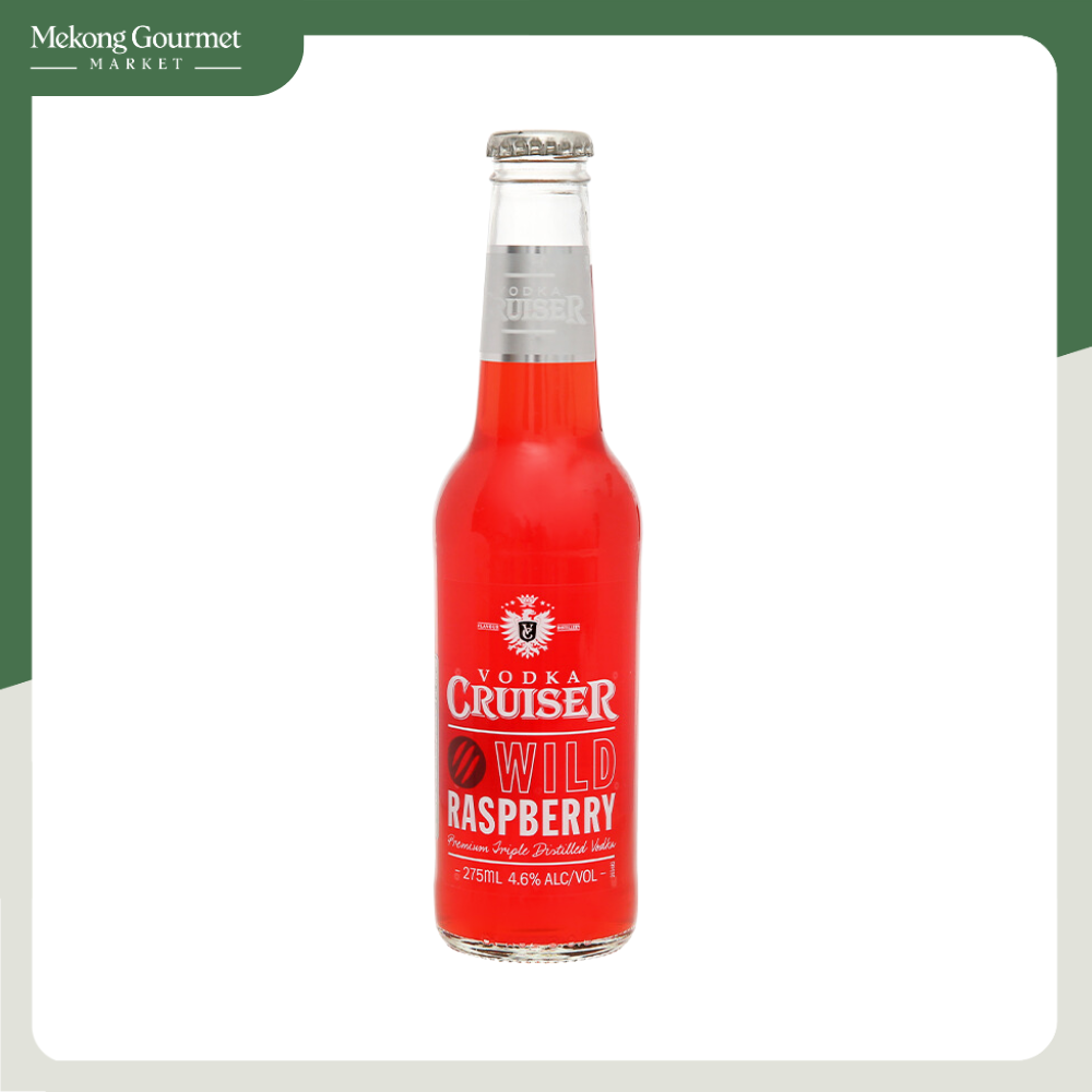 Rượu Cocktail Vodka Cruiser 4,6% Raspberry 275ml – MekongGourmet