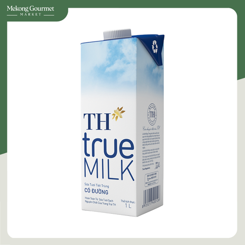 Sữa tươi tiệt trùng có đường TH True Milk 1L – MekongGourmet