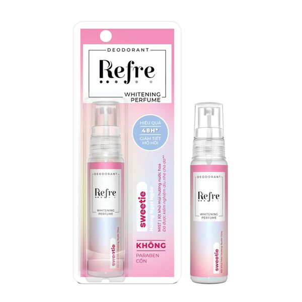 Xịt Khử Mùi Hương Tự Nhiên Và Hương Nước Hoa Refre – Lam Thảo Cosmetics