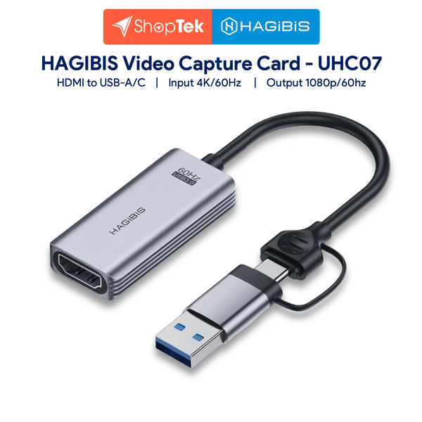 Type C/USB 3.0 Video Capture Card HDMI – SHOPTEK VIETNAM