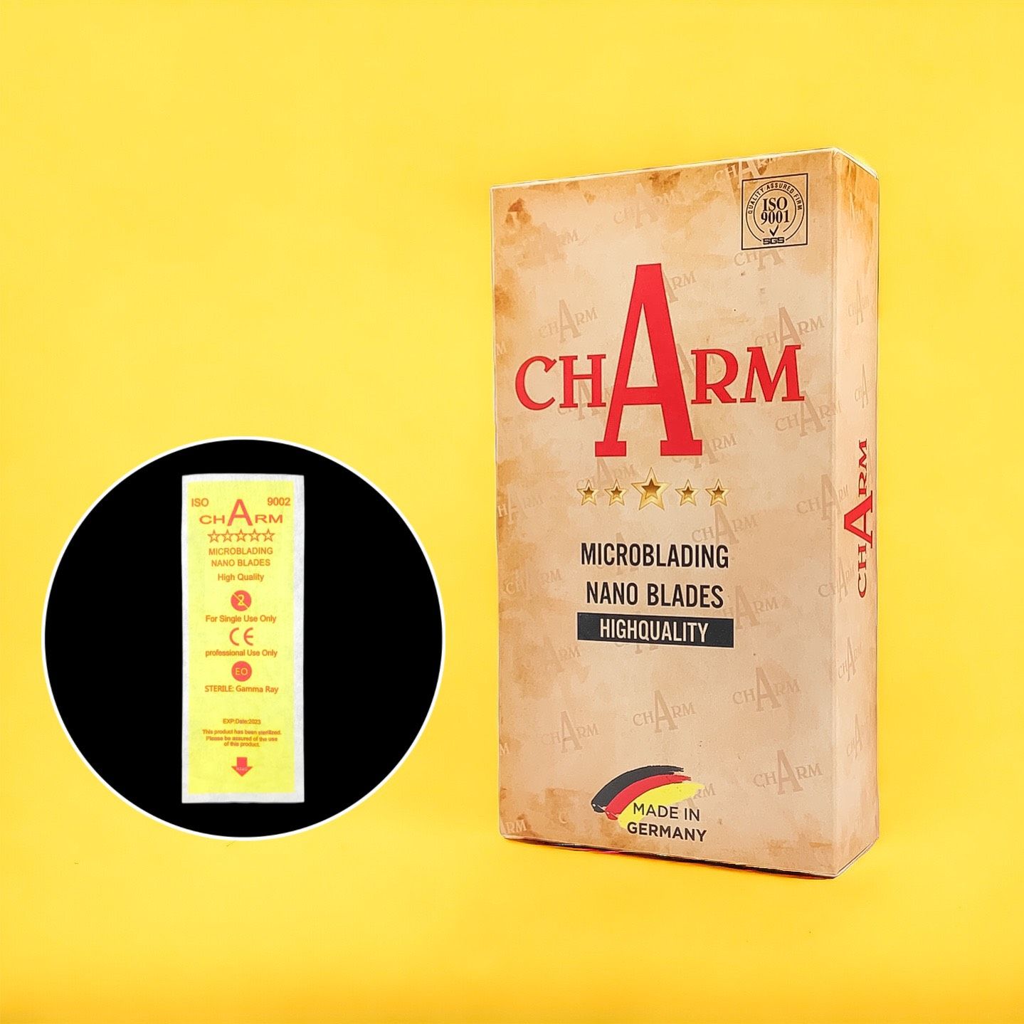 Kim CHARM Loại Ngắn 3.5CM Gắn Máy Phun Xăm Thần Thánh, Pro – Ellydang