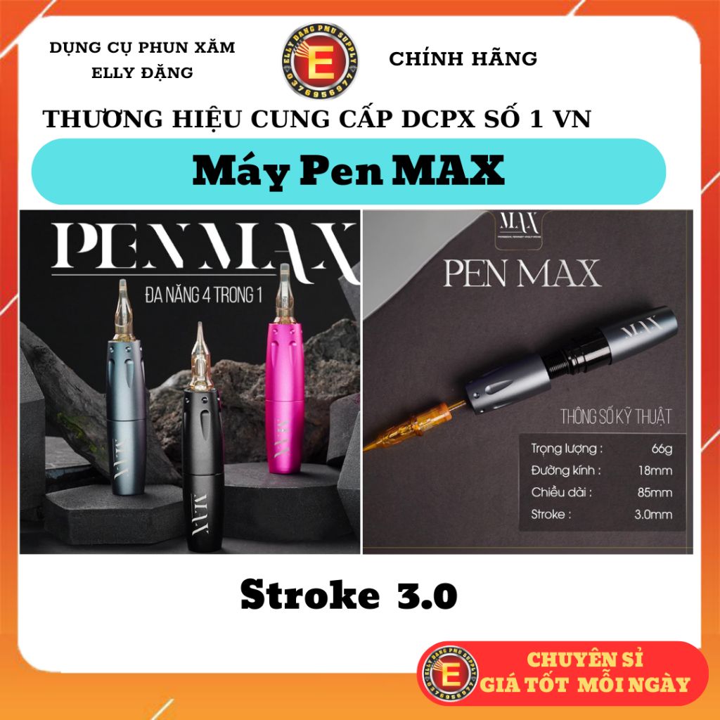 Máy Pen MAX Chính Hãng – Ellydang