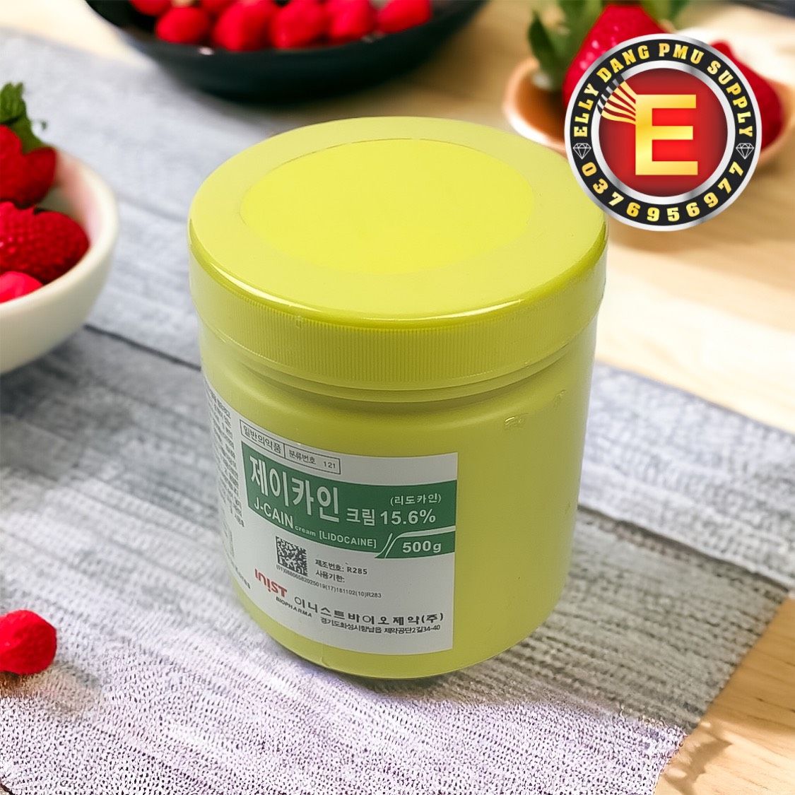 Tê Kem J-CAIN CREAM Hũ 500G Tem Trắng 10.56% Chính Hãng Hàn Quốc – Ellydang