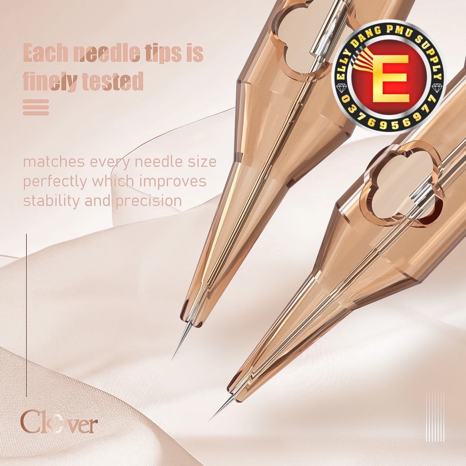 Kim Pen POPU CLOVER CARTRIDGE NEEDLES Chính Hãng EZTATTOO Hộp 20 Cây ...