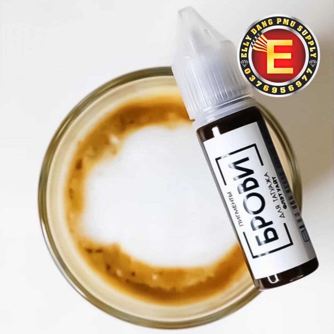 Mực BROVI 15ML Chính Hãng Nga Phun Xăm Thẩm Mỹ – Ellydang