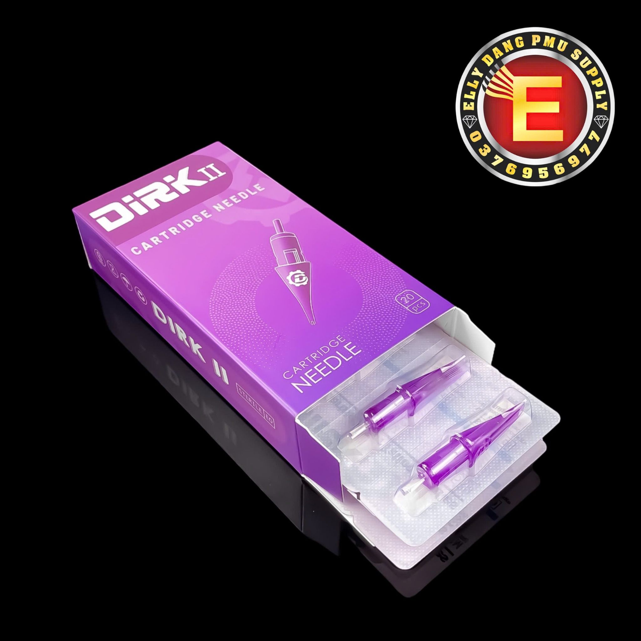 Kim Pen DIRK II Màu Tím Chính Hãng Hộp 20 Cây – Ellydang