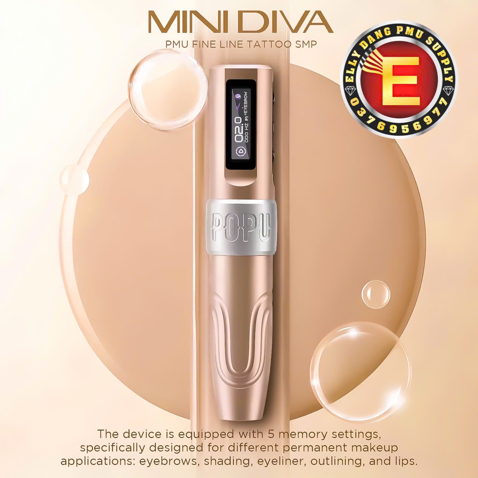 Máy Pen POPU MINI DIVA Tích Điện Chính Hãng – Ellydang