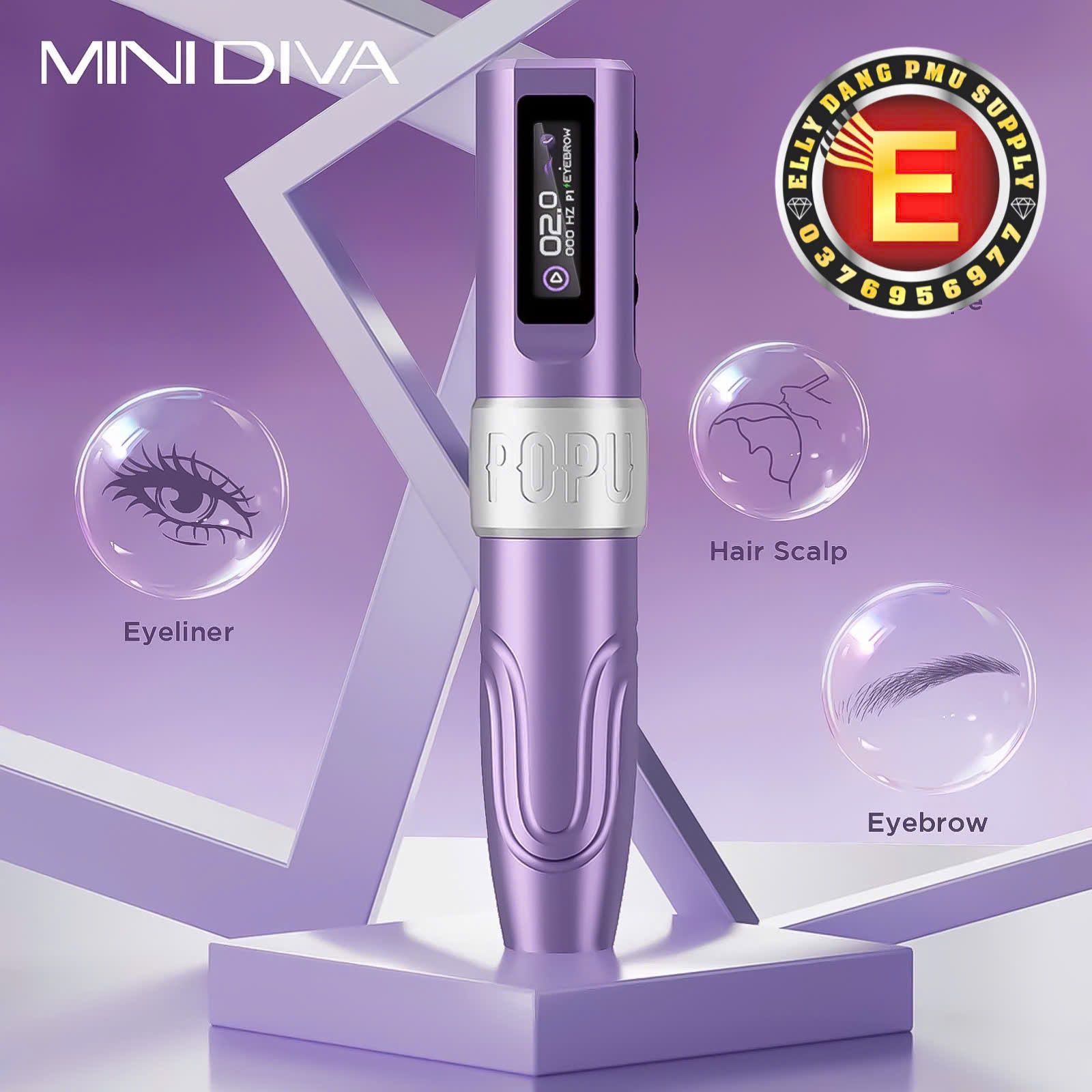 Máy Pen POPU MINI DIVA Tích Điện Chính Hãng – Ellydang