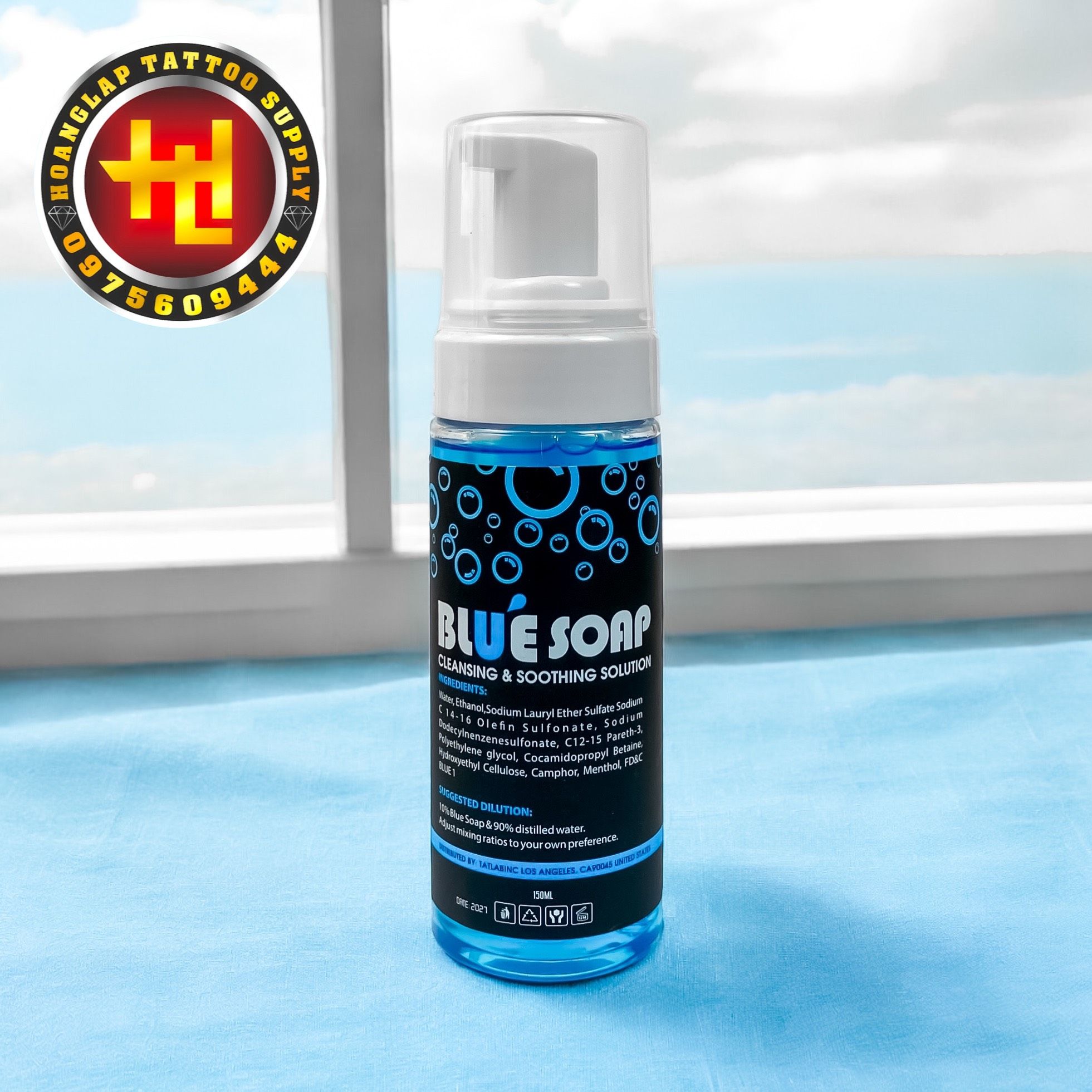 BLUE SOAP Nước Rửa Vệ Sinh Tạo Bọt Pha Sẵn – Hoanglaptattoo