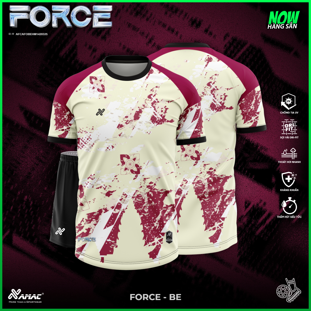 Áo bóng đá AMAC FORCE - Thoáng mát, thời trang, giá tốt! – Cokana Sport
