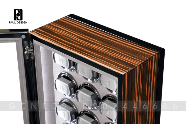 HỘP XOAY ĐỒNG HỒ PAUL DESIGN GENTLEMEN 12 (FINGERPRINT) – Geenes