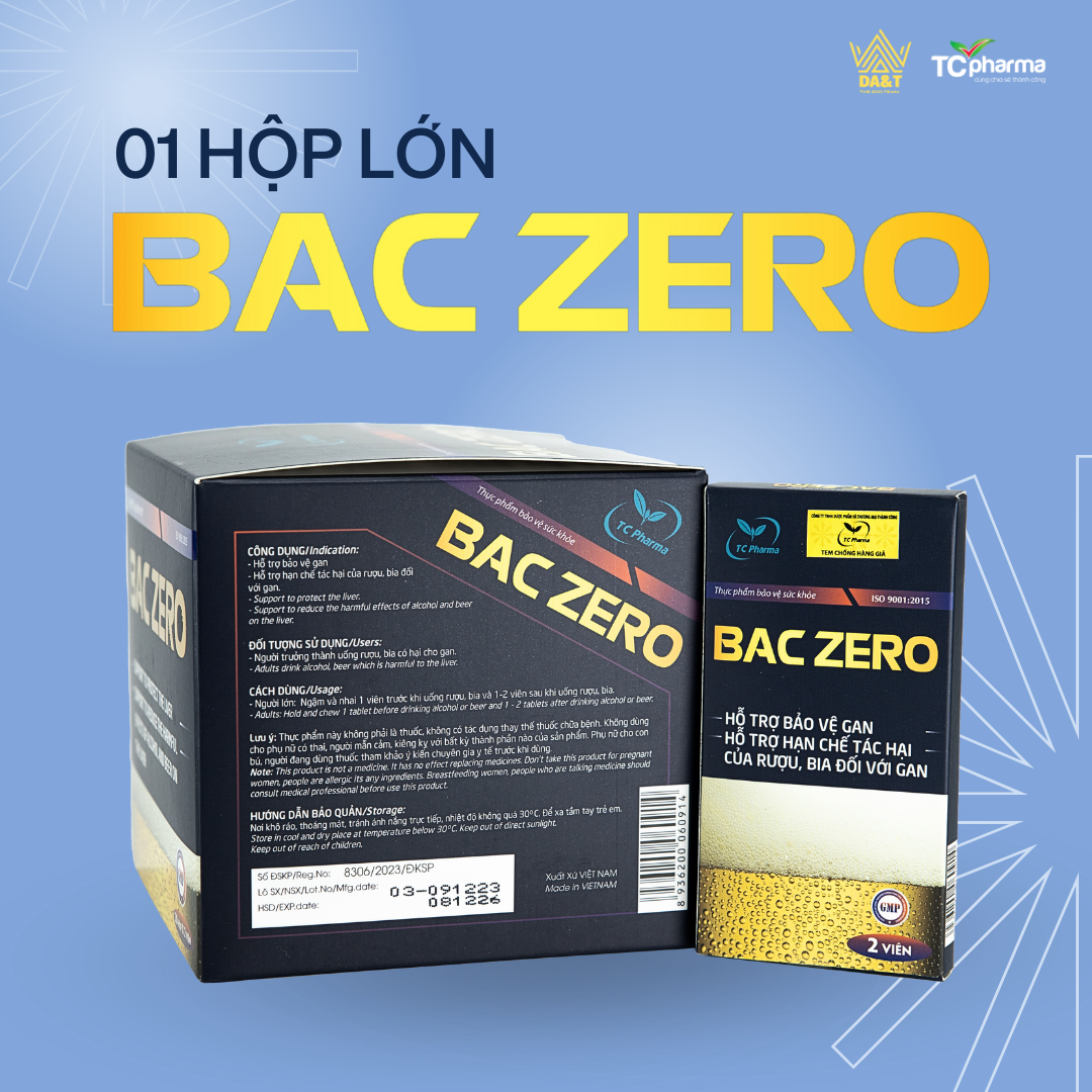 1 Hộp lớn BAC ZERO