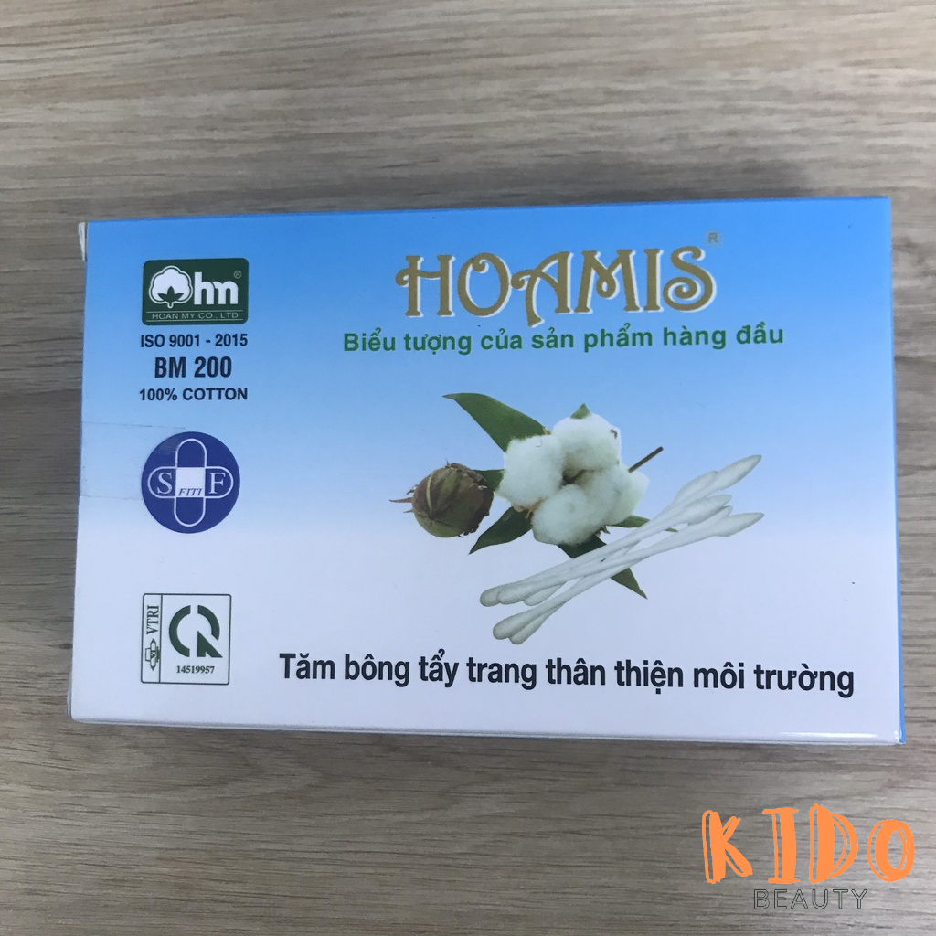 Tăm bông đầu nhọn, tròn 200 que - HALONA – VMD Foods