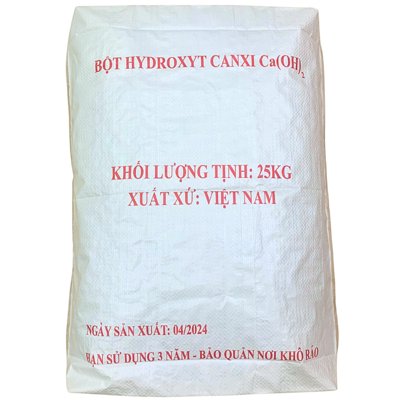 Bao 25kg chữ đỏ – Delta