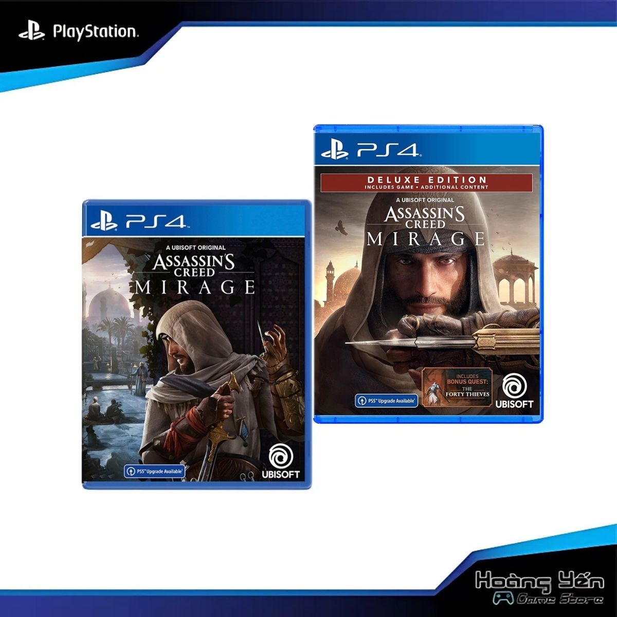 Đĩa Game Ps4 Assassin's Creed Mirage– hoangyengame