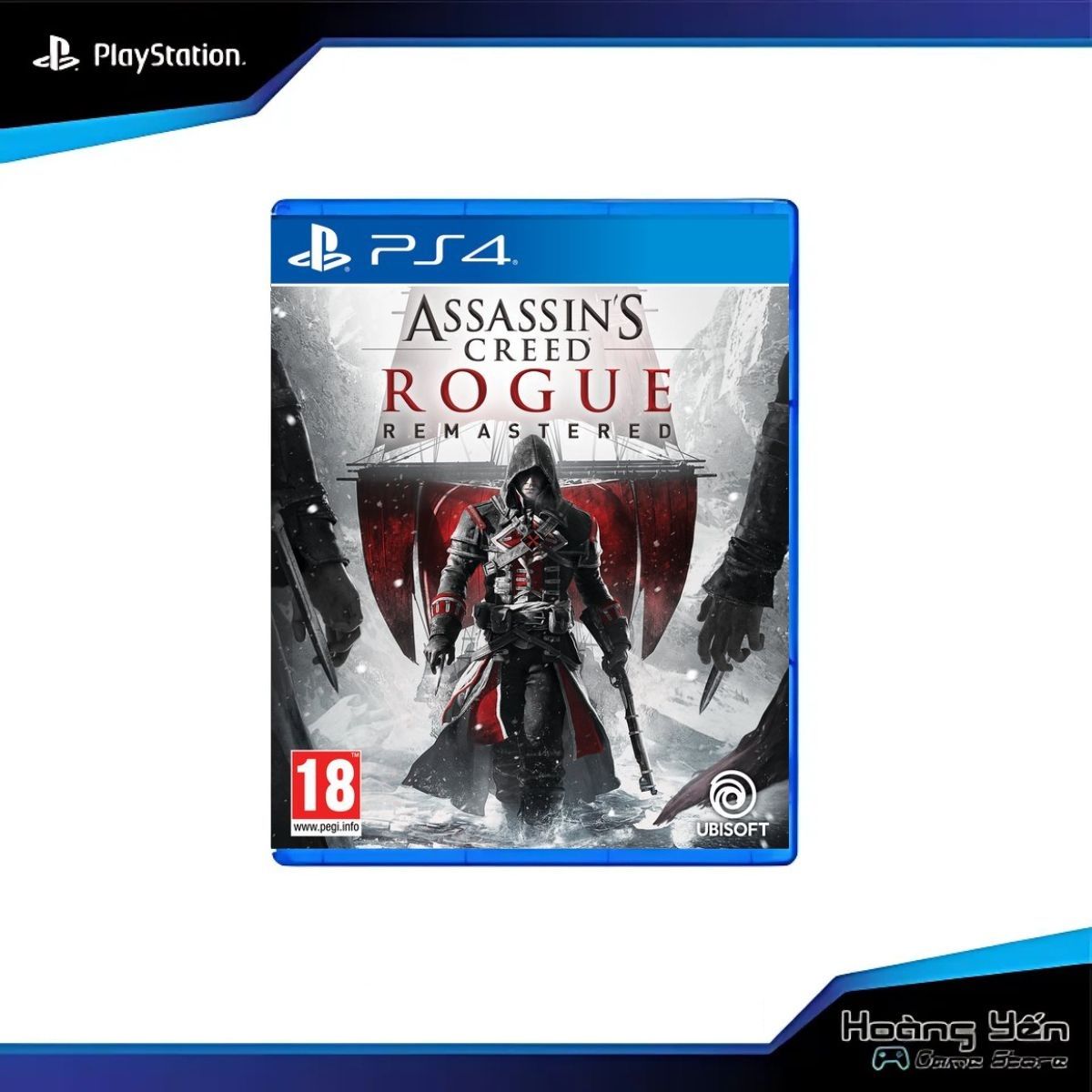 Đĩa game Ps4 Assassin's creed Rogue Remastered– hoangyengame