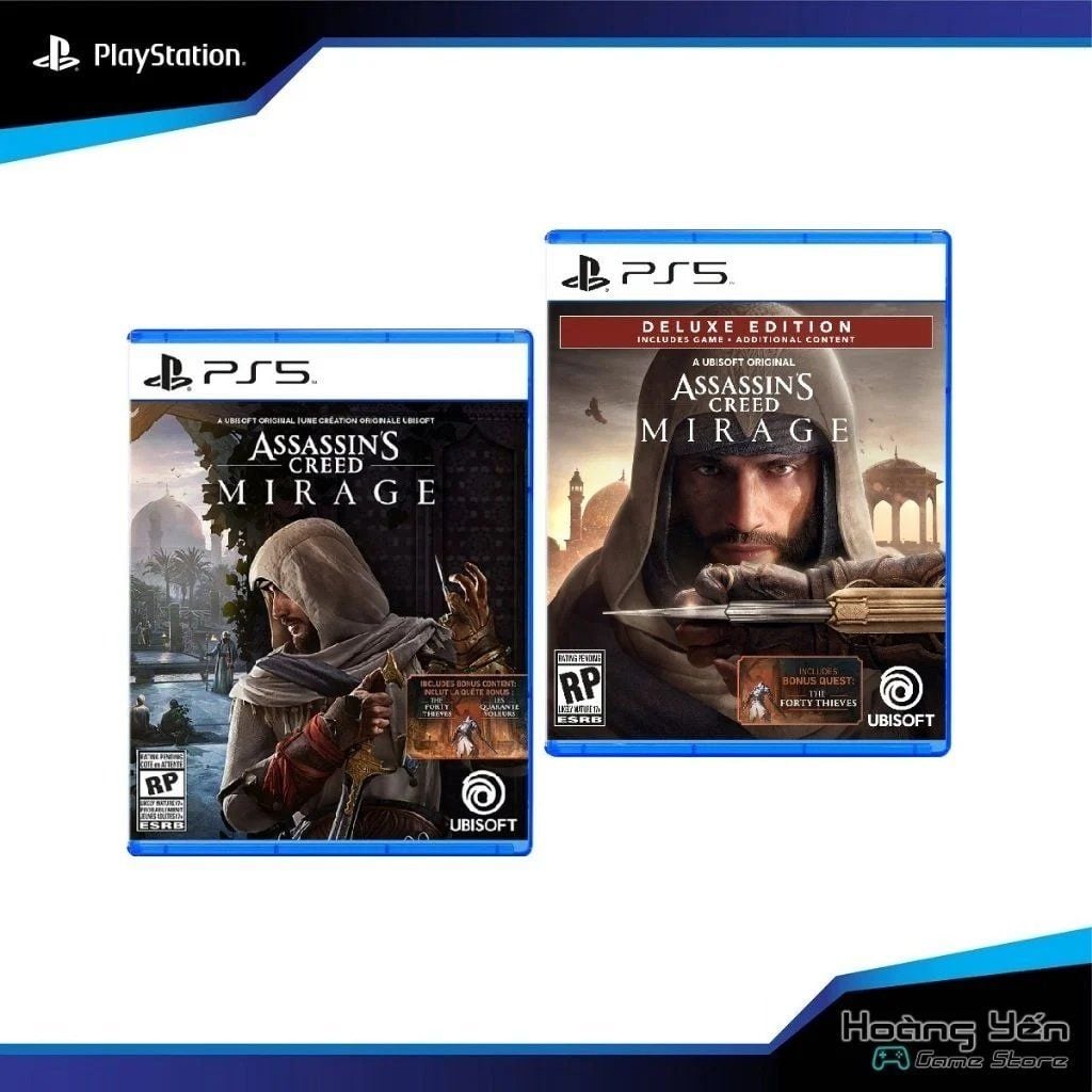 Đĩa Game Assassin's Creed Mirage Ps5– hoangyengame