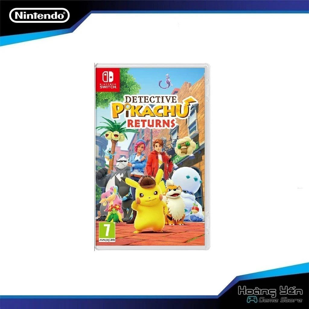 Băng Game Nintendo Switch Detective Pikachu Returns– hoangyengame