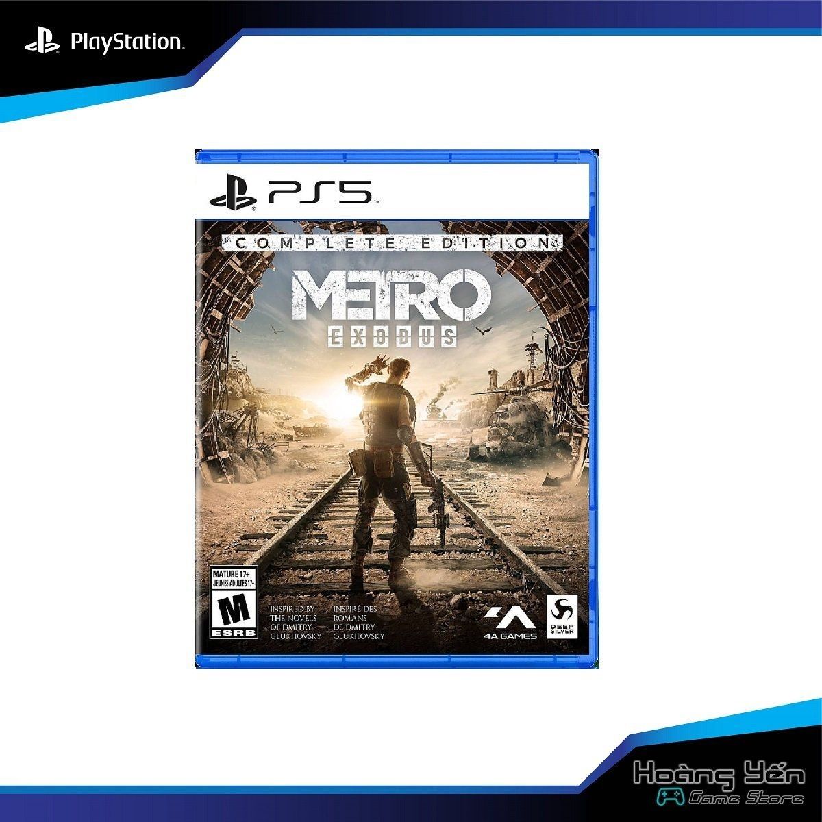 Đĩa Game Ps5 Metro Exodus: Complete Edition– hoangyengame