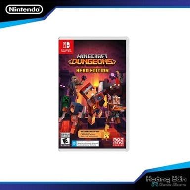 Băng Game Nintendo Switch Minecraft Dungeons Hero Edition– hoangyengame