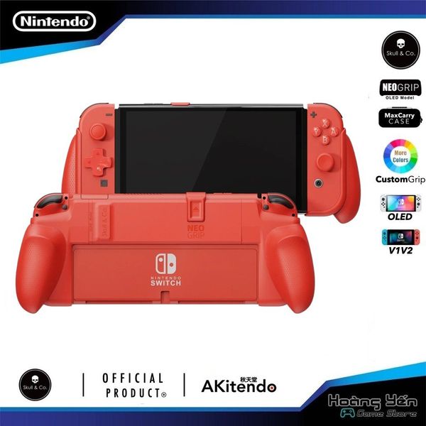 Ốp lưng GripCase Skull & Co cho Nintendo Switch Oled Mario Edition ...