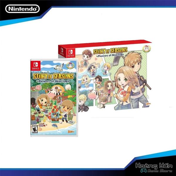 Băng Game Story Of Seasons Pioneers Of Olive Town Deluxe Nintendo Swit ...