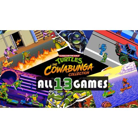 Đĩa Game Teenage Mutant Ninja Turtles: The Cowabunga Collection Ps5– hoangyengame