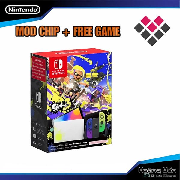 Máy Nintendo Switch Oled Mod Chip phiên bản Splatoon 3 Edition ...
