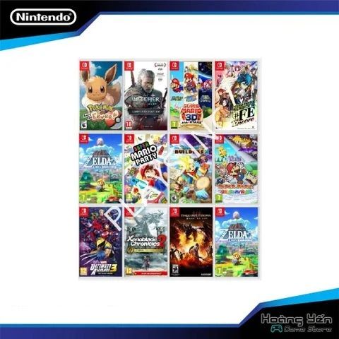Tổng Hợp Băng Game Nintendo Switch Cũ Like New– hoangyengame