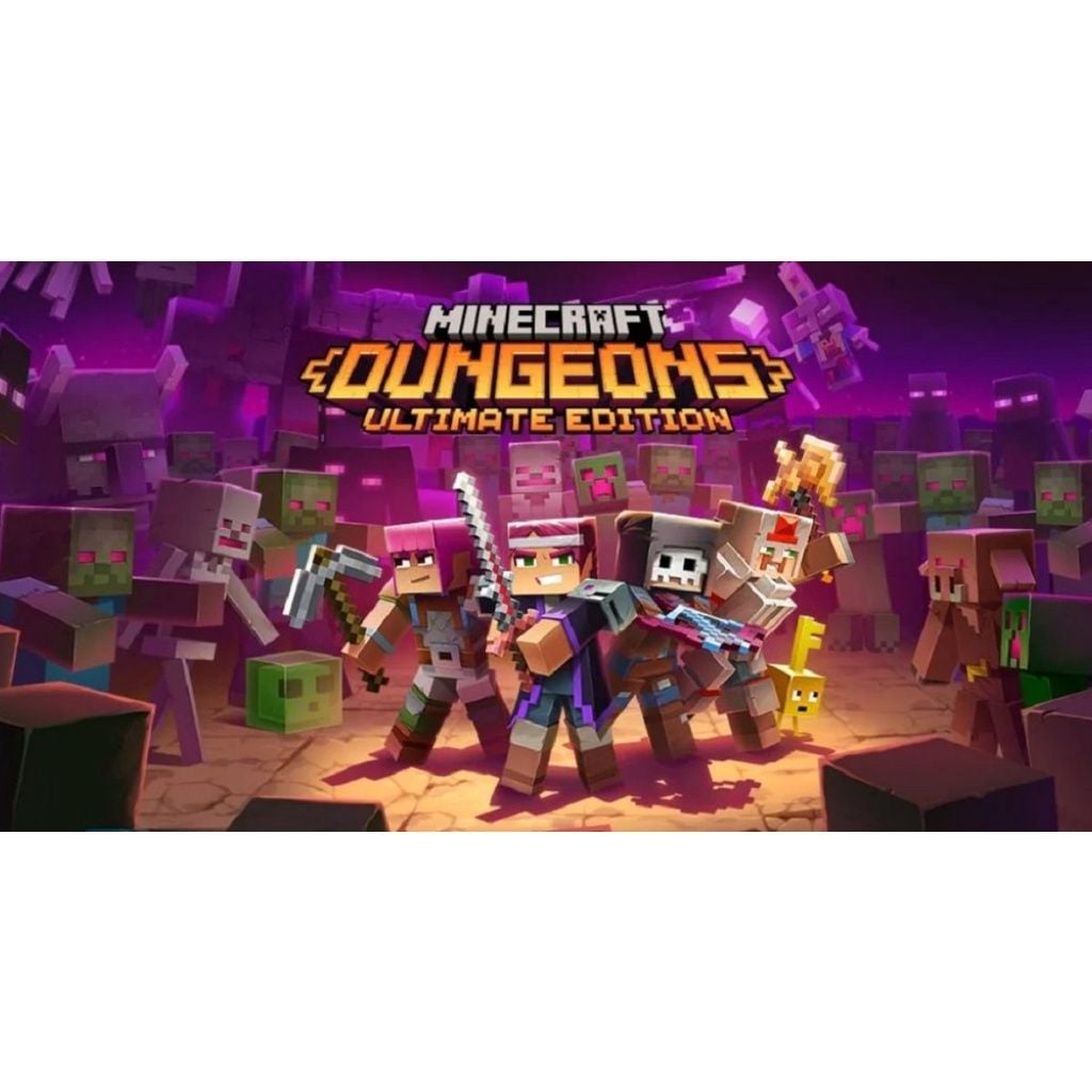 Đĩa Game Minecraft Dungeons Ultimate Edition Ps4– hoangyengame