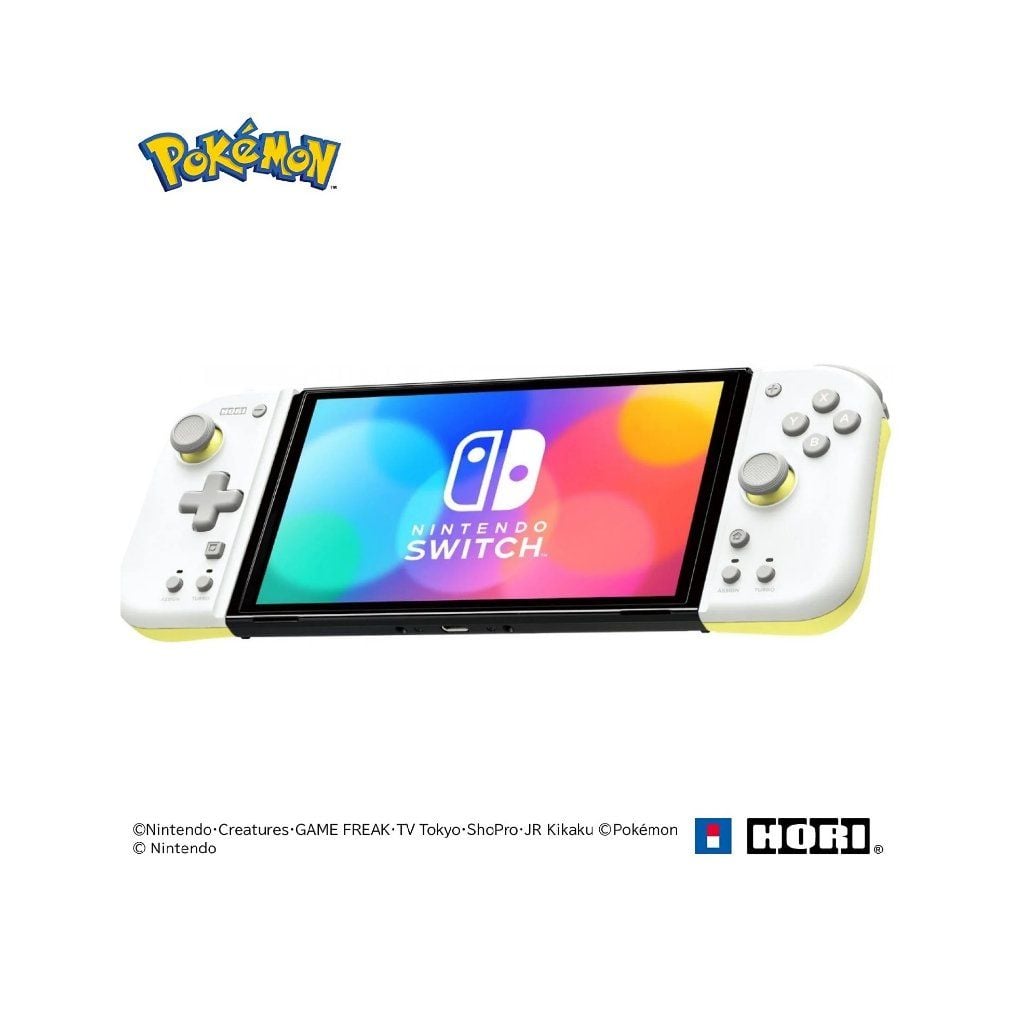 Tay Cầm Hori Split Pad Pro Compact (Light Gray & Yellow) Cho Nintendo ...