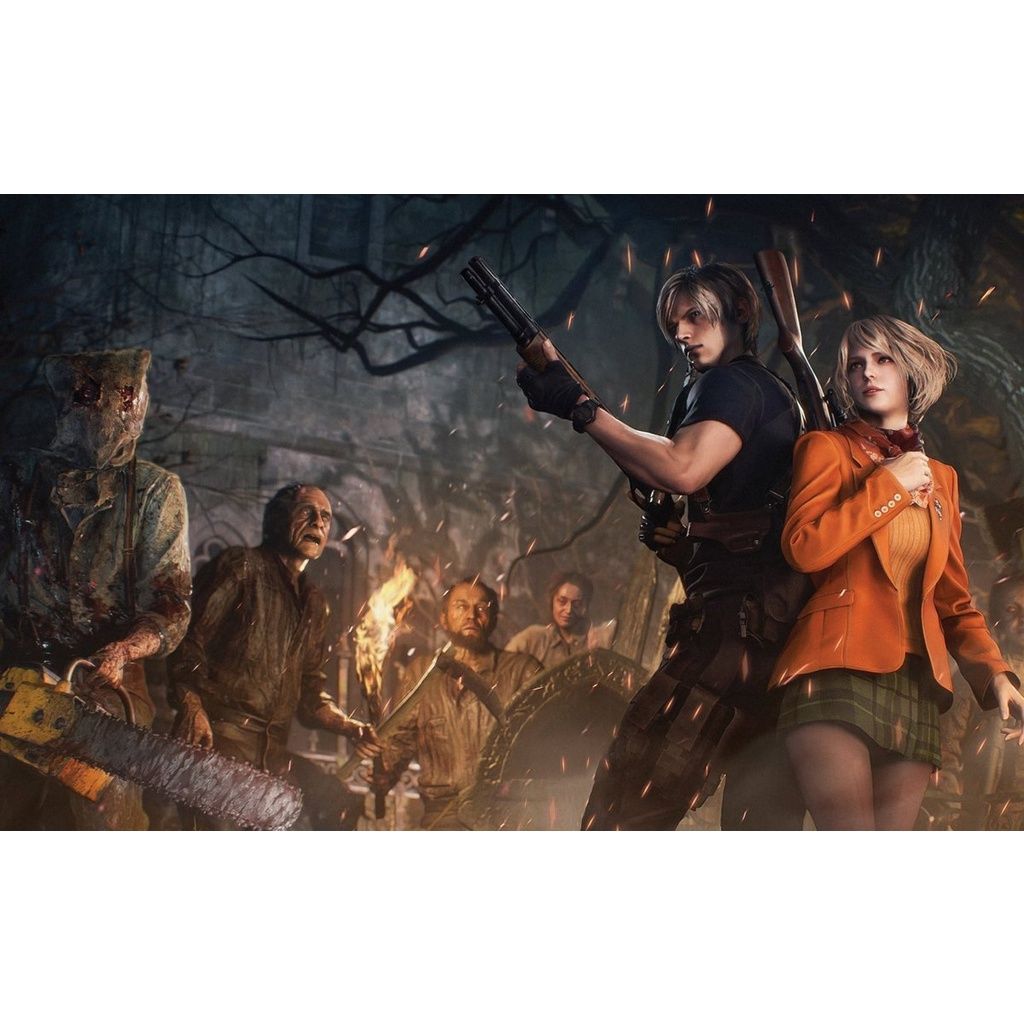 Đĩa Game Ps4 Resident Evil 4 Remake– hoangyengame