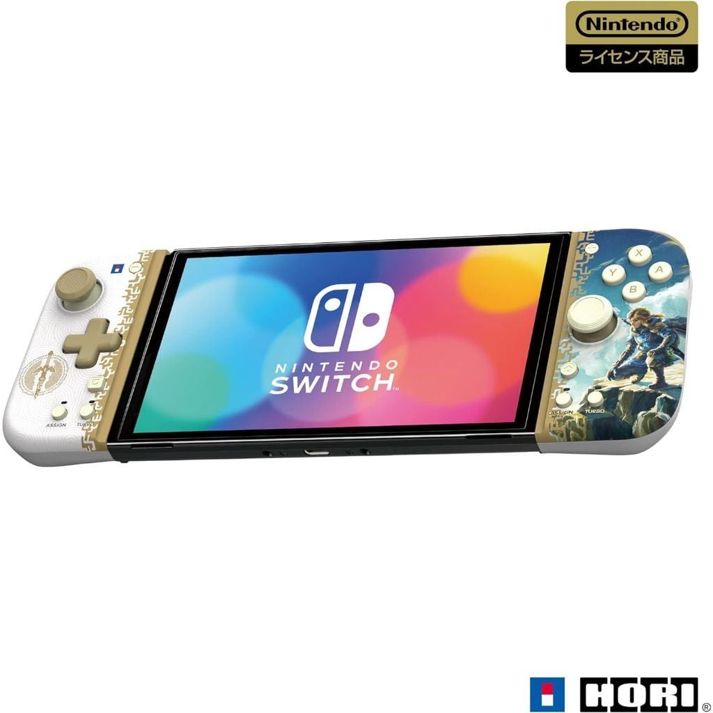 Tay Cầm Hori Split Pad Pro Compact (Light Gray & Yellow) Cho Nintendo ...