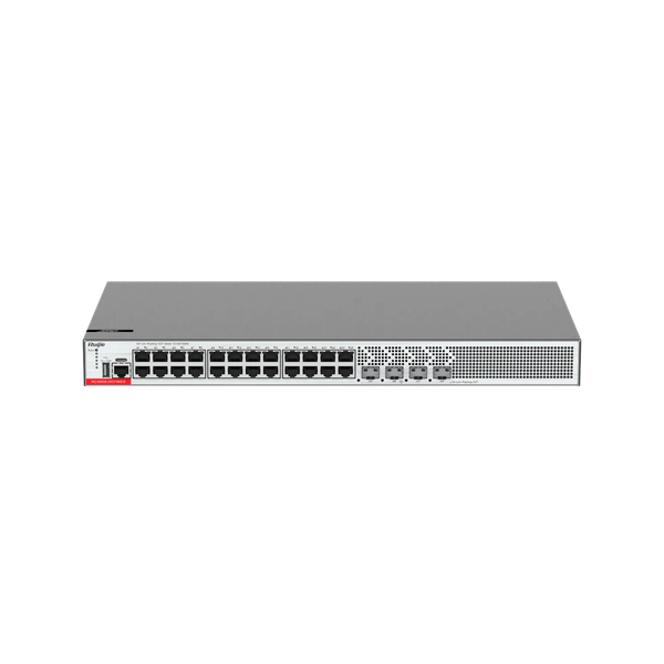 RG-S5000-24GT4MS-E 24-Port Gigabit Layer 2+ Managed Switch with Four 2