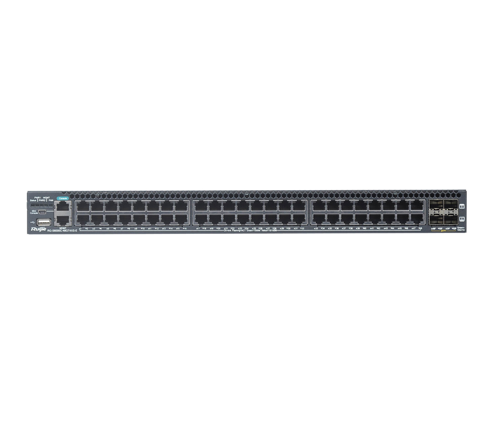 RG-S6000C-48GT4XS-E – Gigabit Data Center Managed Switch