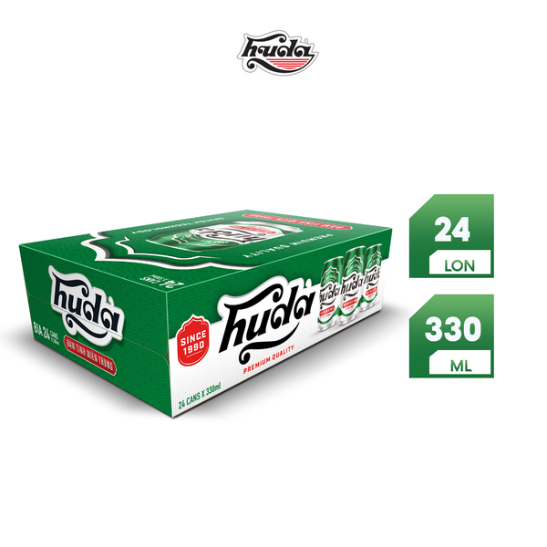 Bia Huda 24x330ml (Lon) – Leaptrading