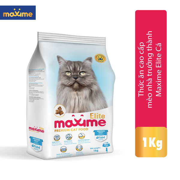 Maxime Elite Adult Cat Indoor 1kg *10 (Túi) – Leaptrading