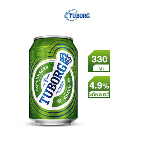 Bia Tuborg 24x330ml (Lon) – Leaptrading