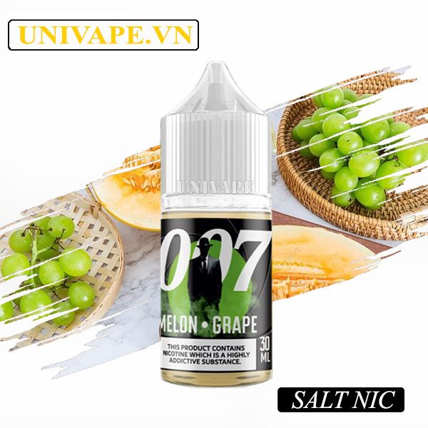 007 Juice Dưa Gang Nho Salt Nic