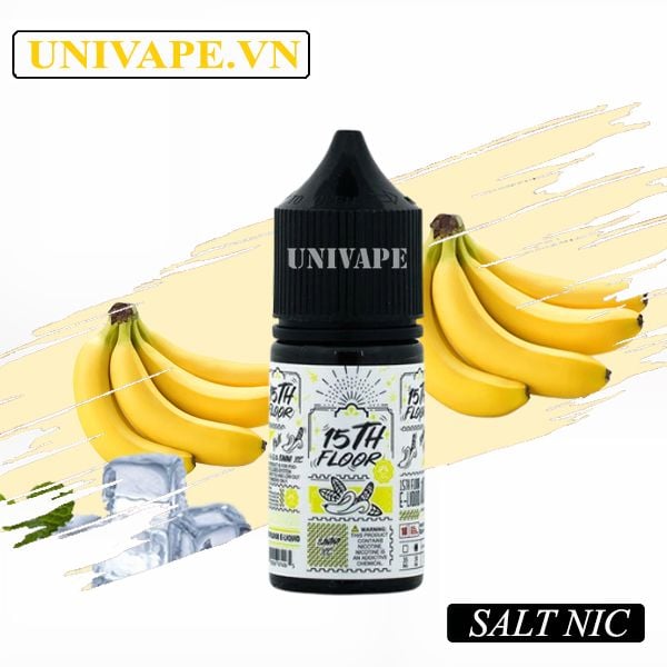15TH Floor Juice Chuối Lạnh Salt Nic
