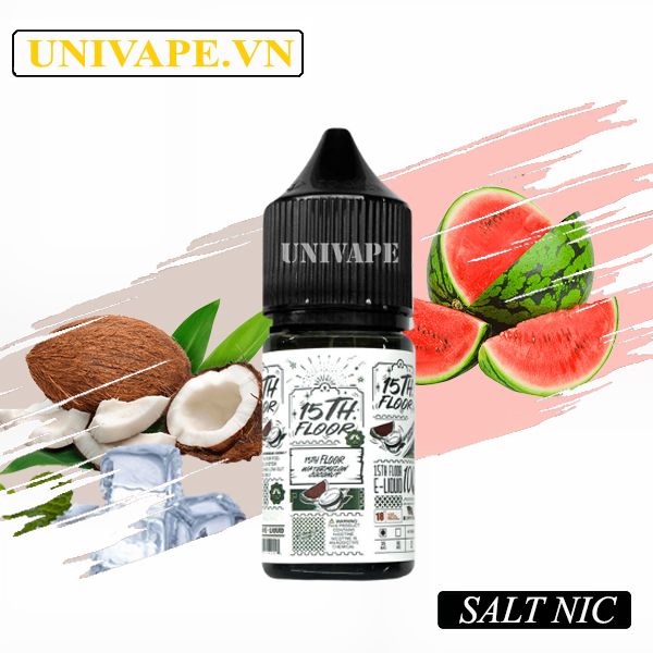 15TH Floor Juice Dưa Hấu Dừa Salt Nic