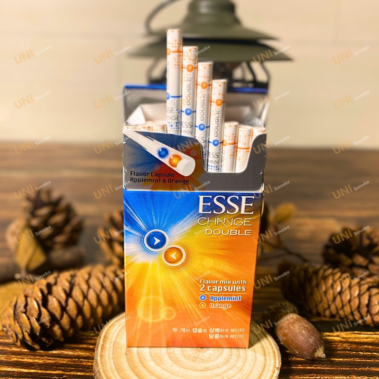 Esse Change Double 2 Bấm Táo Bạc Hà - Cam