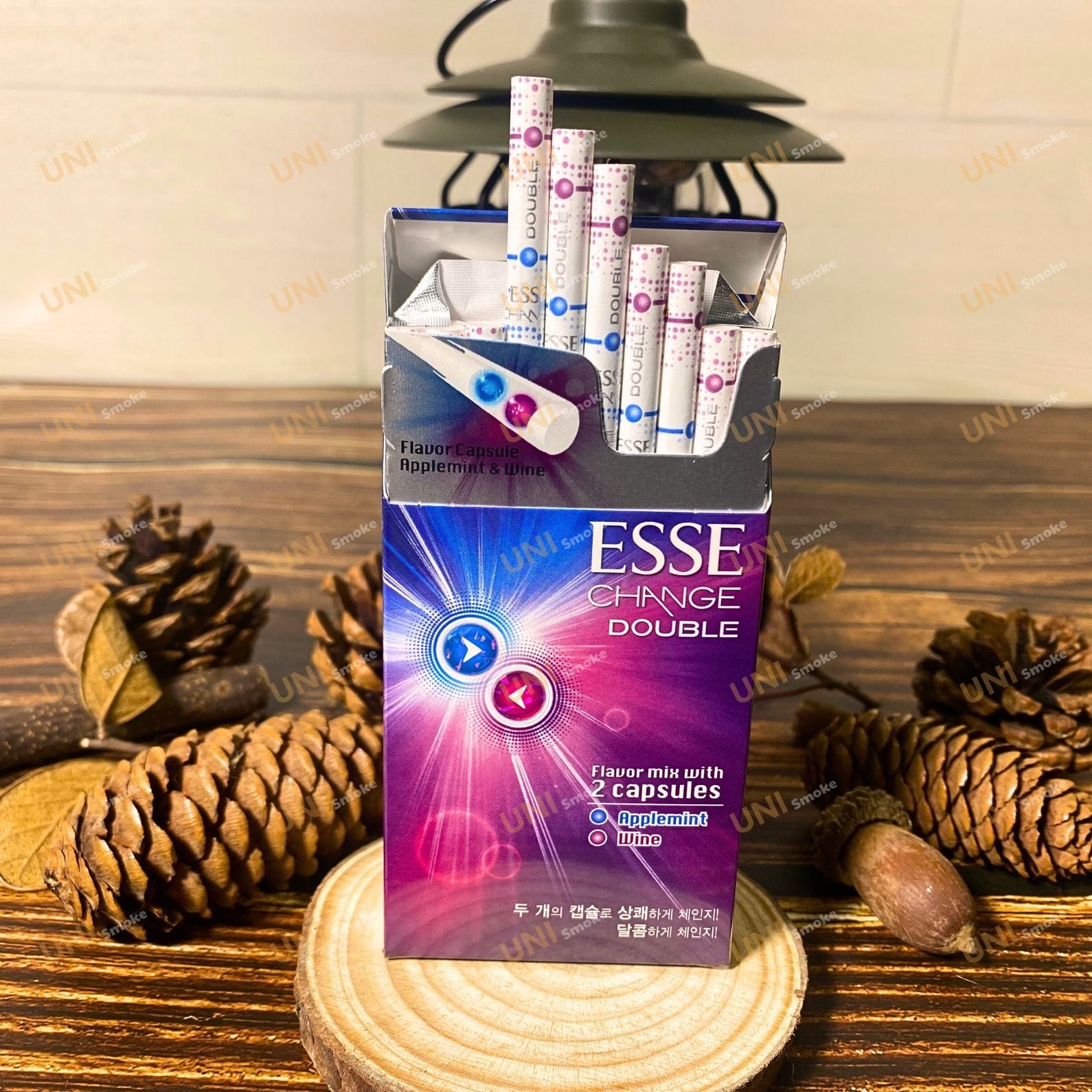 Esse Change Double 2 Bấm Táo Bạc Hà - Rượu Nho