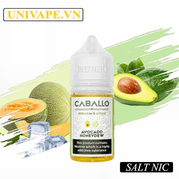 Caballo Juice Dưa Gang Bơ Salt Nic